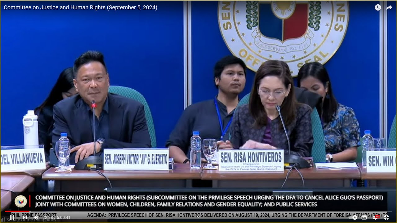 SENATE HEARING LIVE TODAY 2024 | ALICE GUO SENATE HEARING LIVE NOW ...