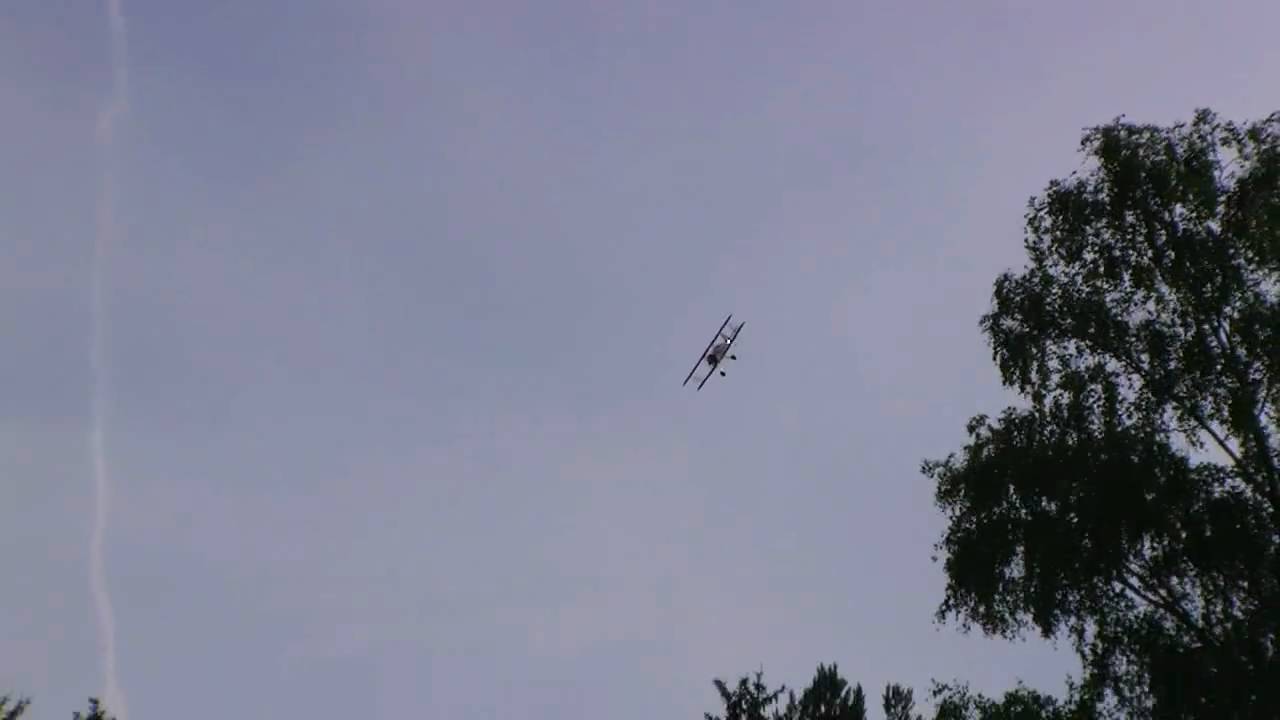 Kyosho Stearman - 20070701 - YouTube