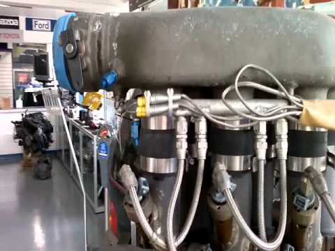 VG30ET engine from Nissan 300zx GTP race car - YouTube