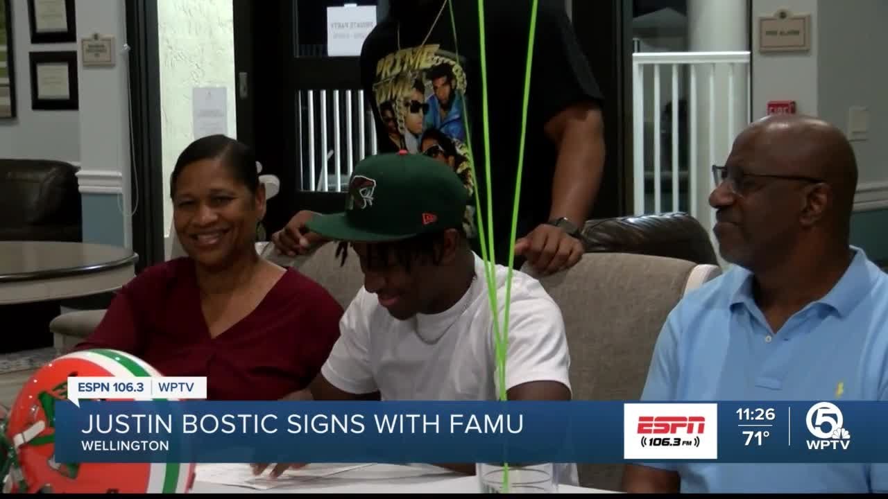 Justin Bostic makes it official with FAMU - YouTube