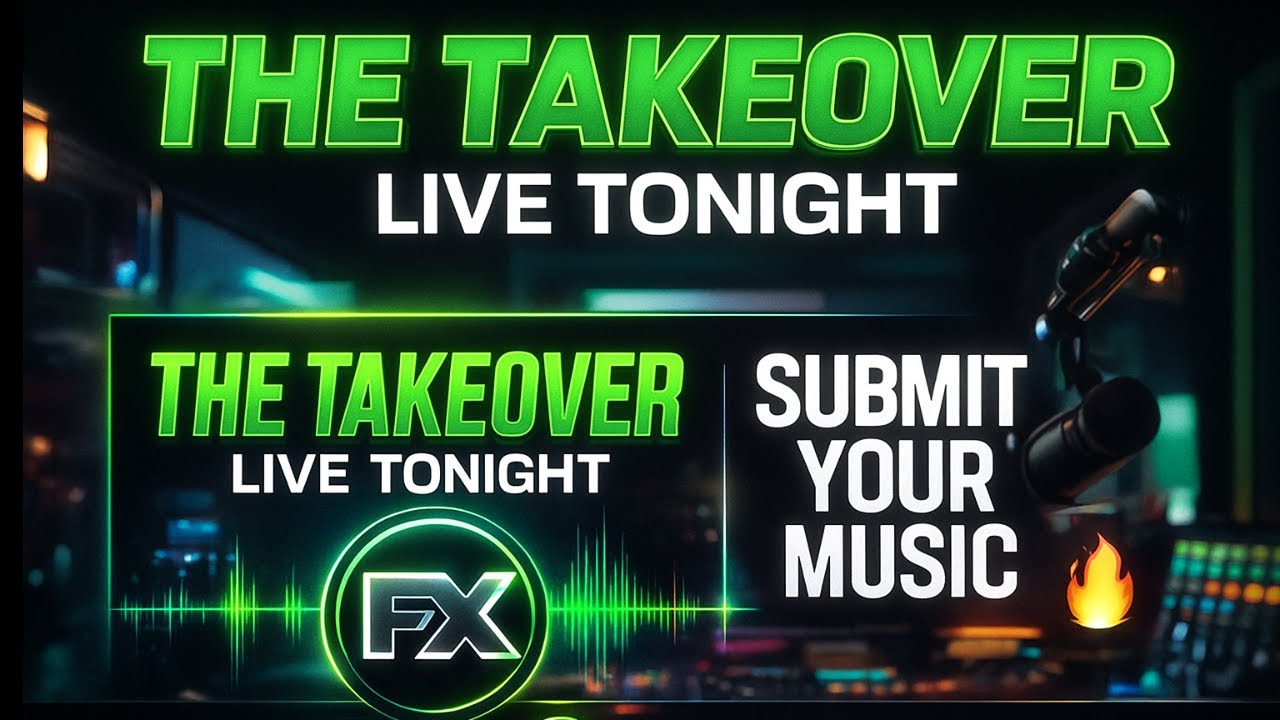 THE TAKEOVER 🔥 Live Music Review | Submit Your Music | FX Radio Network ...