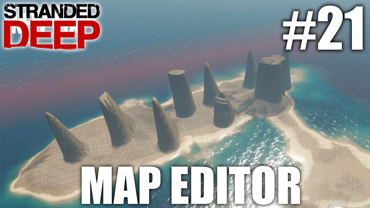 【STRANDED DEEP】わにの実況 #21 MAP EDITORで遊んでみた！ - YouTube