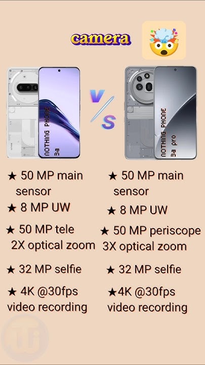 Nothing phone 3a vs 3apro full specs compare #asmr #shorts #next # ...