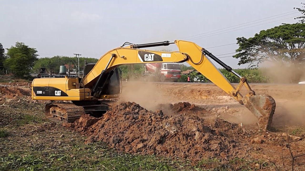 รีวิว excavator caterpillar 320D GC เครื่อง 6 สูบ เทอร์โบว์ 4 ปี สวยจัด ...