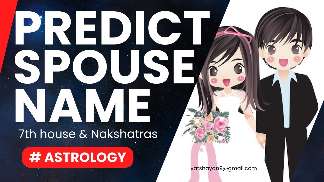 Spouse Name Prediction through Astrology #spouse #nakshatras - YouTube
