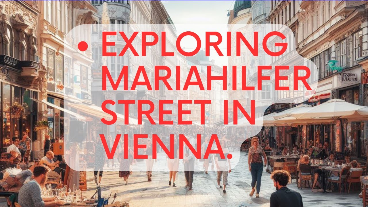 Mariahilfer Street: Vienna's Iconic Shopping Street - YouTube