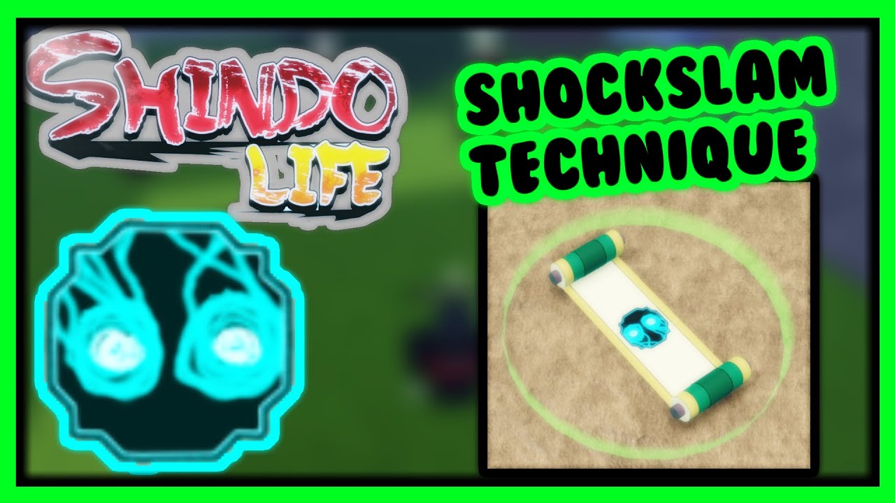 Shockslam Technique Location + Showcase (Shindo Life) - YouTube