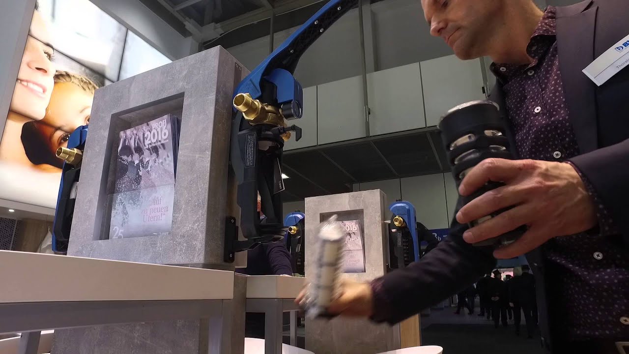 bautec 2016: Produktvideo BWT Wassertechnik GmbH - Einhebelfilter E1 ...