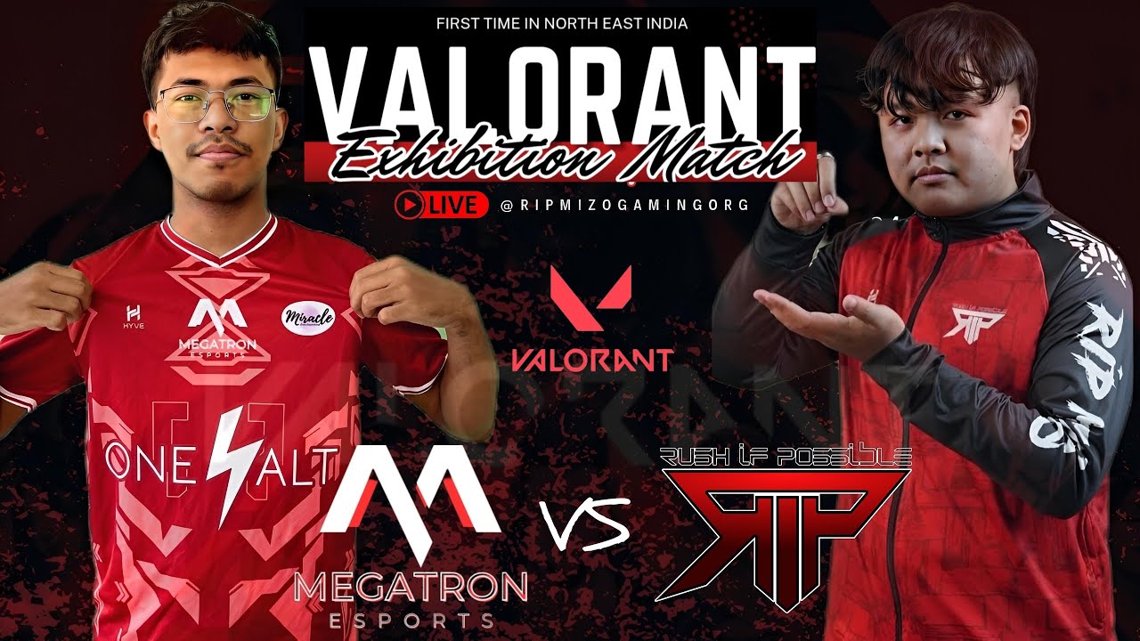 RIP MIZO vs MEGATRON ESPORTS (ASSAM)| VALORANT MATCH | BEST OF 3 ...