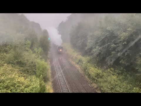 Steam through the Storm. Northern Belle 34067 Tangmere. Weds 7th Sept ...