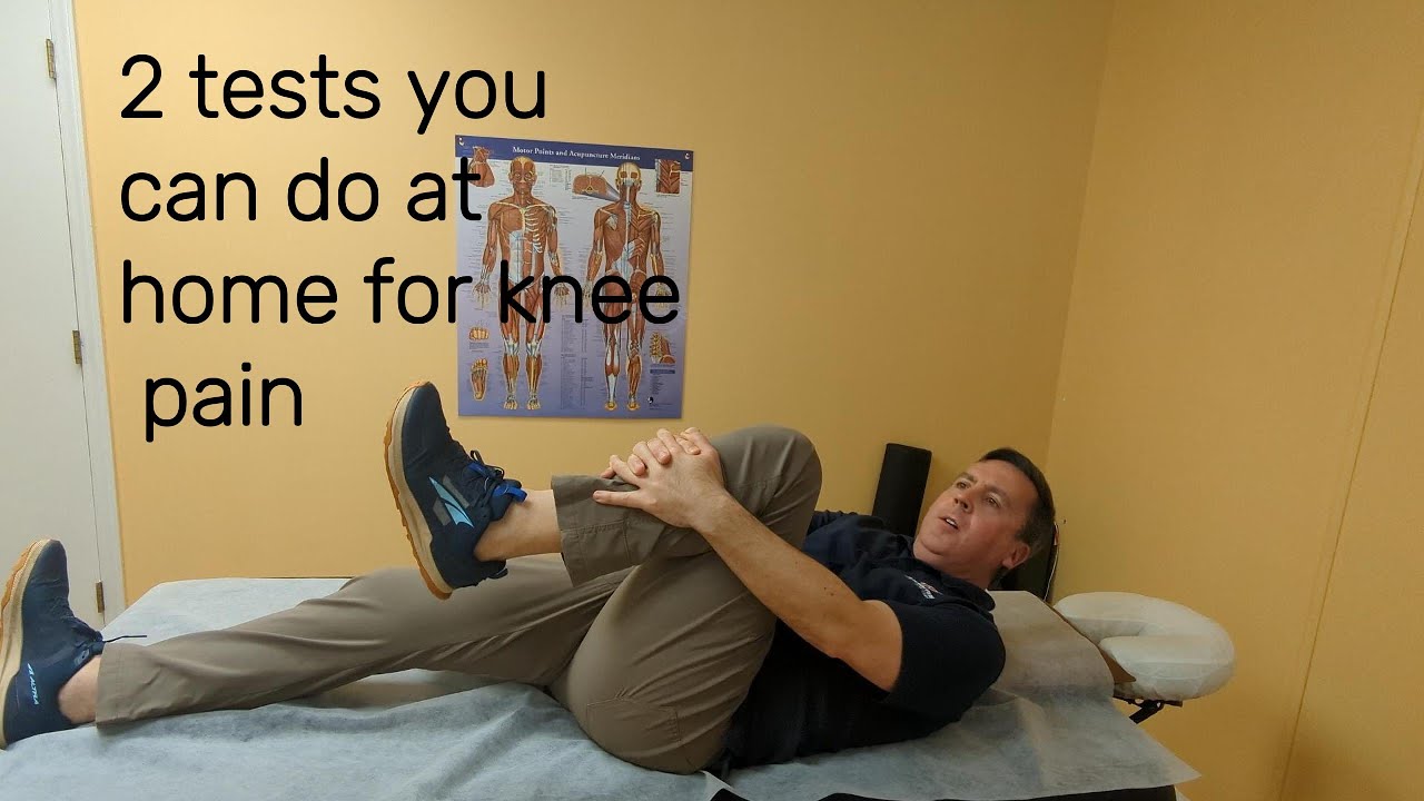 2 Easy At-Home Knee Pain Tests (No Equipment Needed) - YouTube