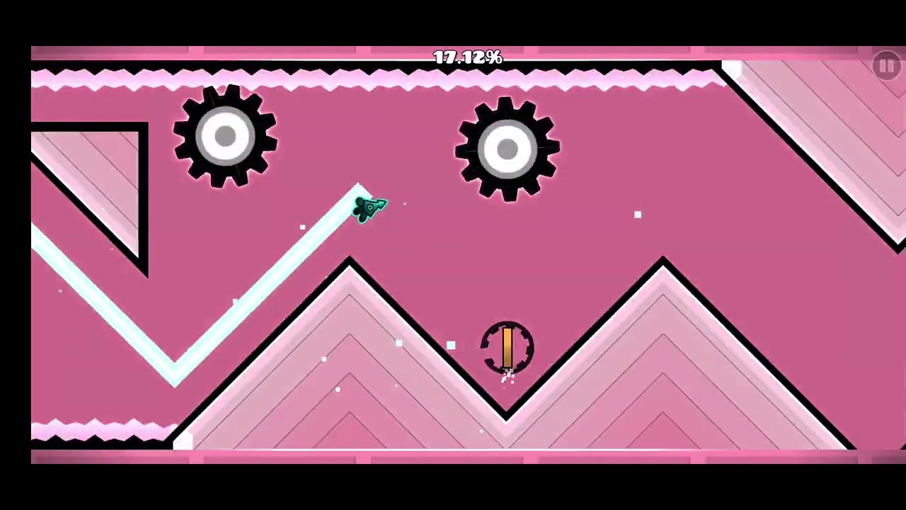 Ashley wave trials easy 42% #geometrydash #gd - YouTube