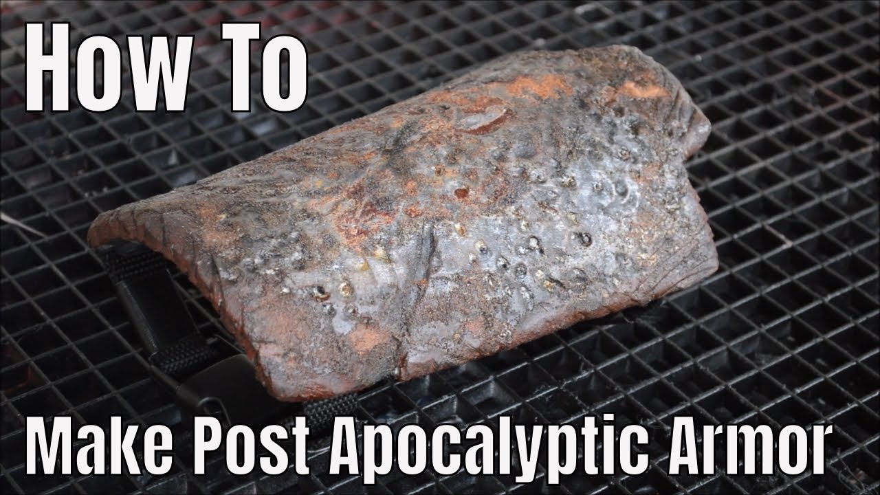 How to Make Post Apocalyptic Armor Out of Foam - YouTube