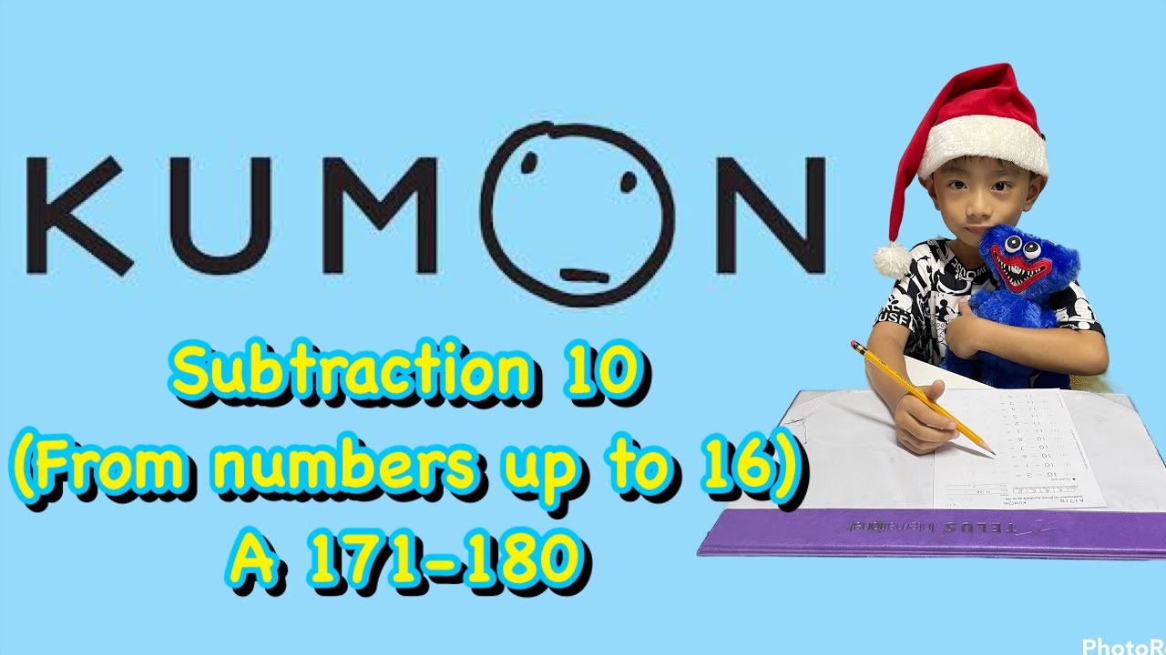 KUMON Math Program A 171-180 - YouTube
