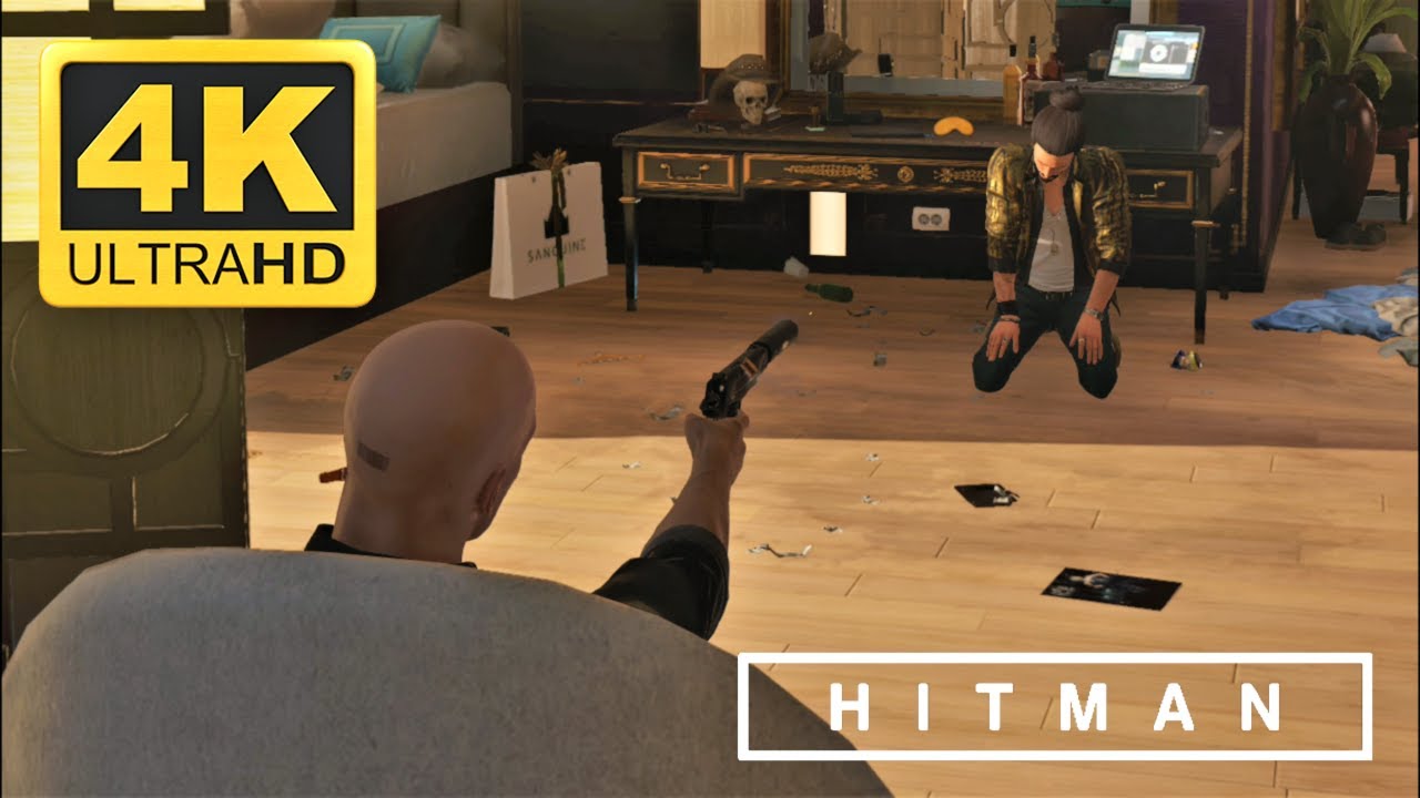 HITMAN™ - Agent 47 Confronts Jordan Cross Directly (4K) - YouTube