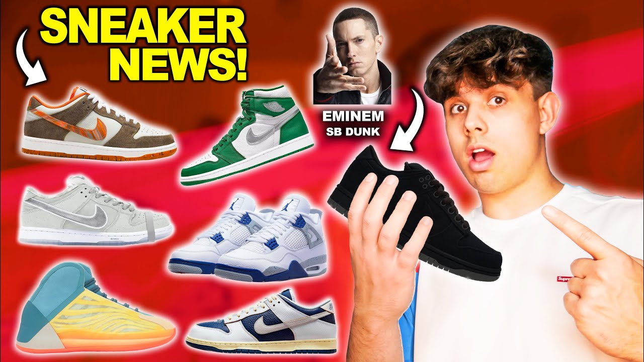 EMINEM X CARHARTT SB DUNK 🎙️??? + LOBSTER SB DUNK??? 🦞/ KRANKE LEAKS ...