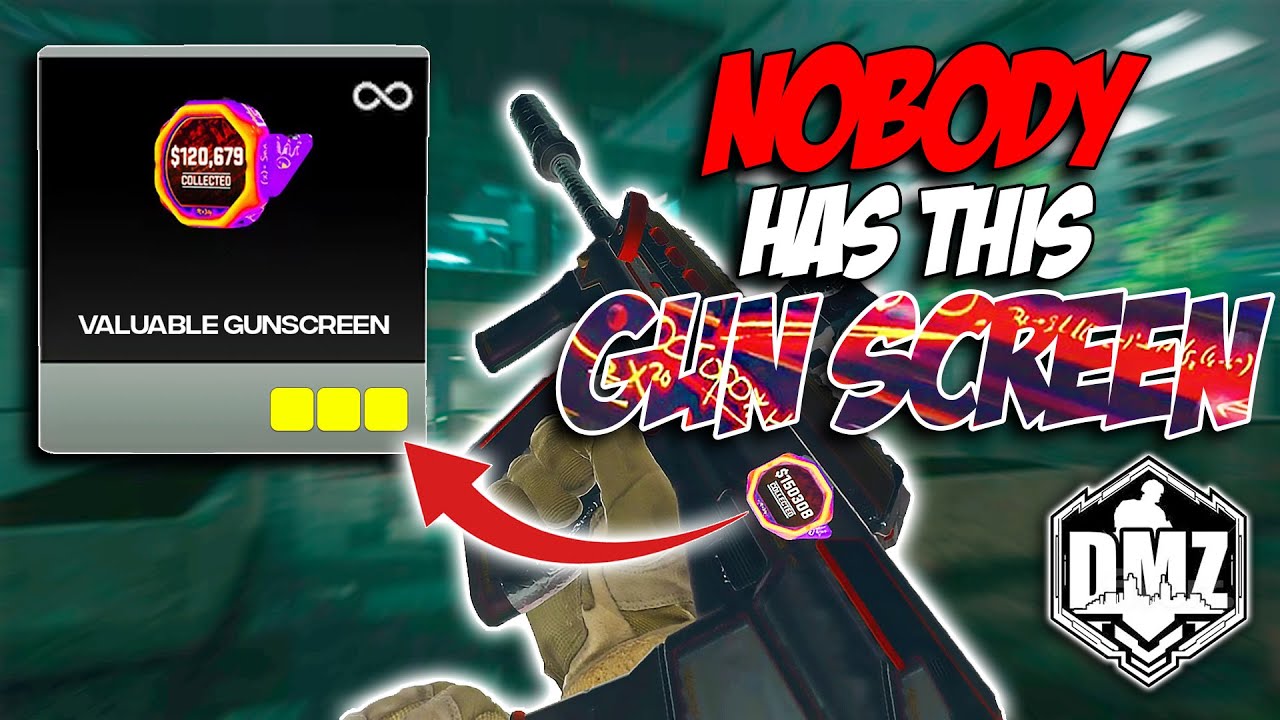 Getting The RAREST Gun Screen In DMZ - YouTube