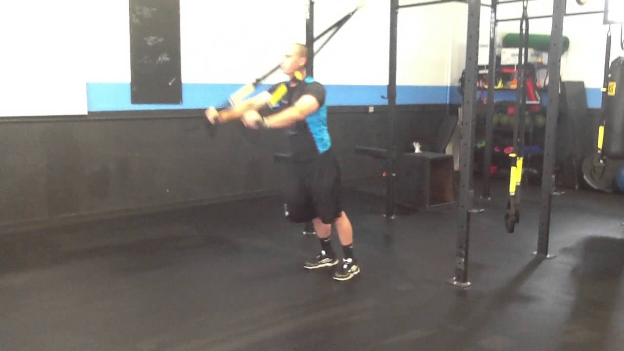 TRX Standing Ab Rollout - YouTube