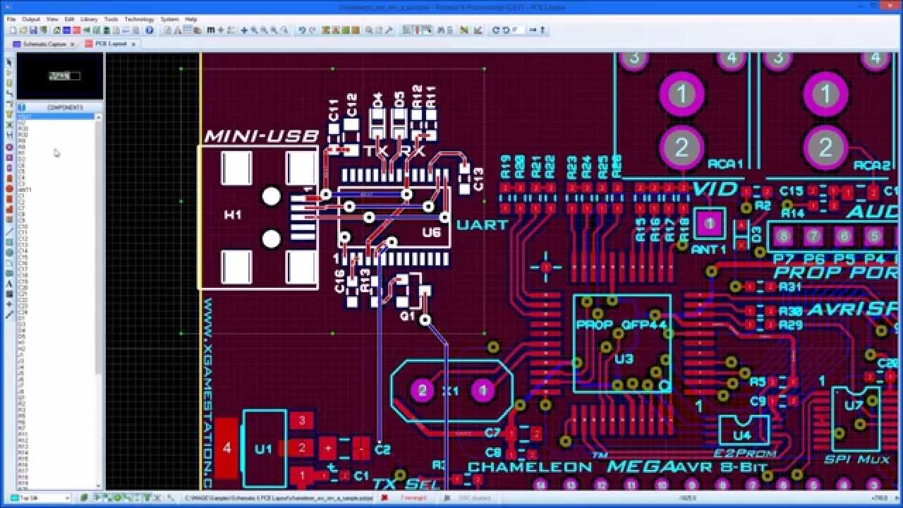 How to Design PCB using Proteus | Easy Step | Adjustable Variable Power ...