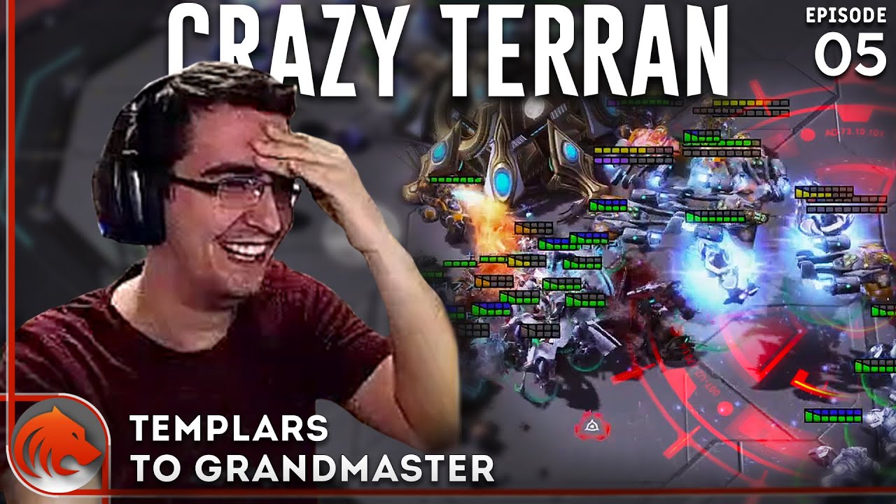 Terran Nuke Rushes Me?! Templars to Grandmaster! (DT, HT & Archons) #5 ...