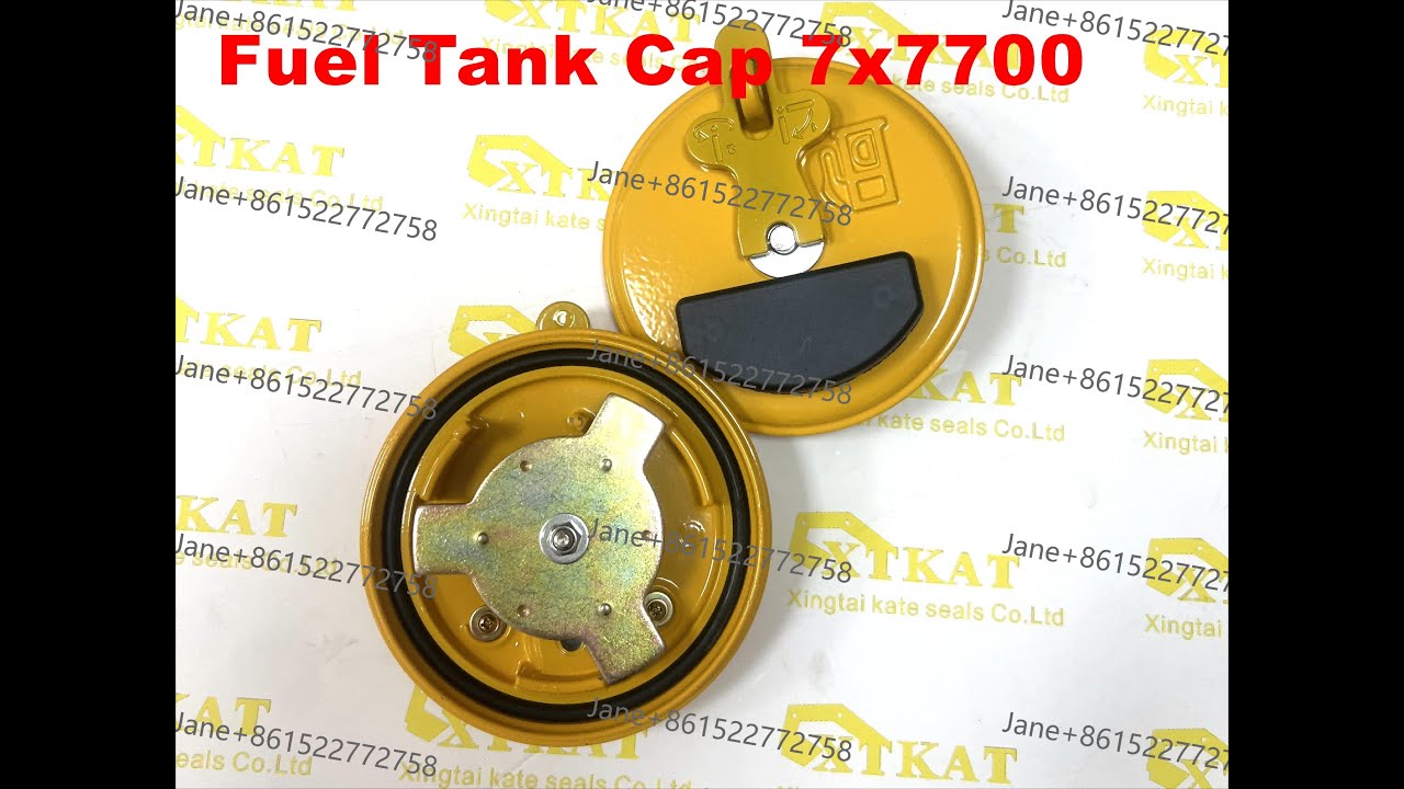 7X7700 7X-7700 Locking Fuel Cap fits Caterpillar #caterpillar - YouTube