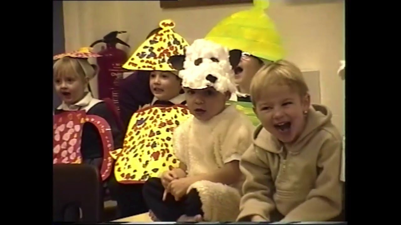 Sam's first Nativity 2002! - YouTube