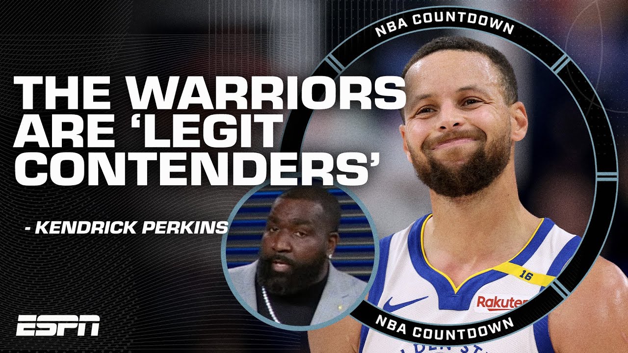 'LEGIT TITLE CONTENDERS' 🗣️ Perk has high praise for the Warriors | NBA ...