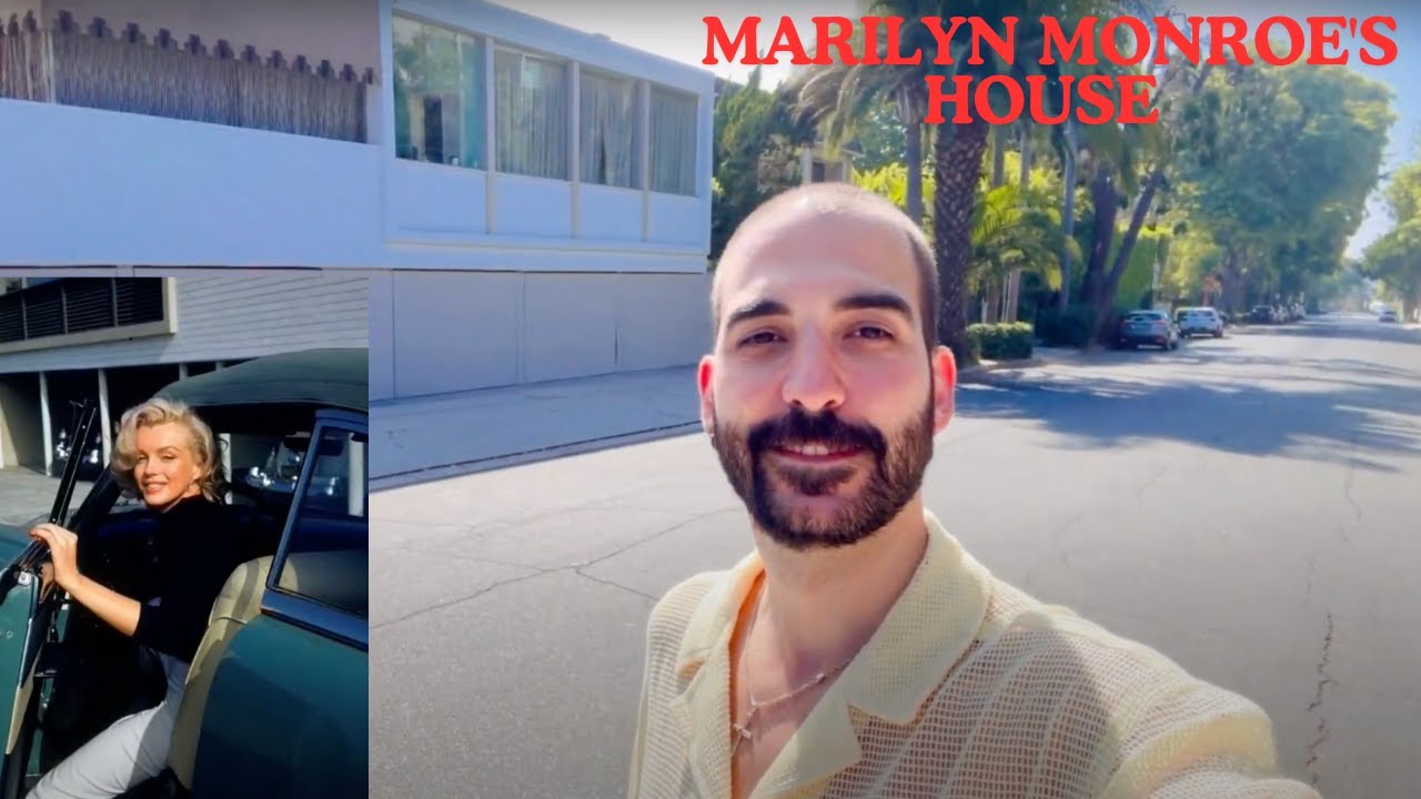 VISITING MARILYN MONROE'S ICONIC HOME ON DOHENY DRIVE, LOS ANGELES 4K ...