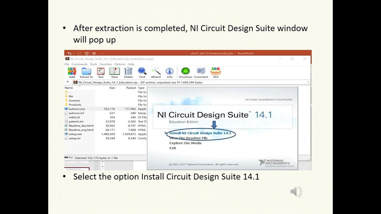 How to install Multisim Education - YouTube