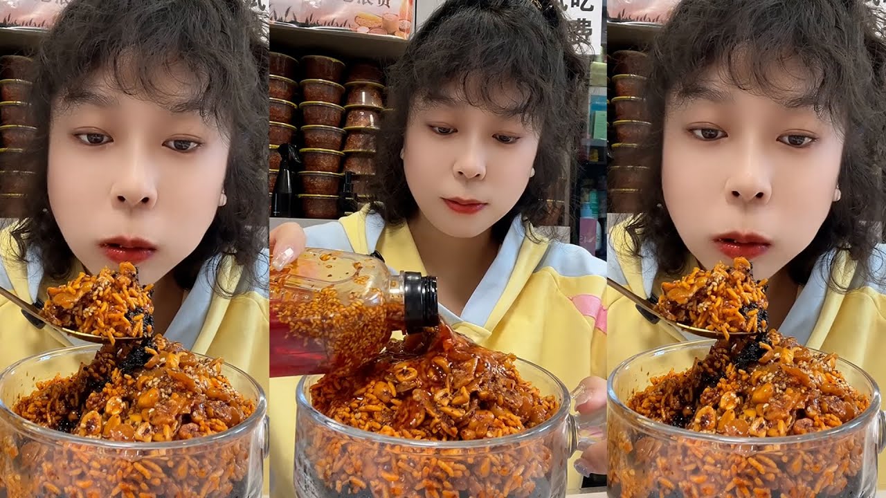 Shan Mukbang / ASMR *BEST CRUNCHY EATING SOUNDS (Tobiko Eggs ...