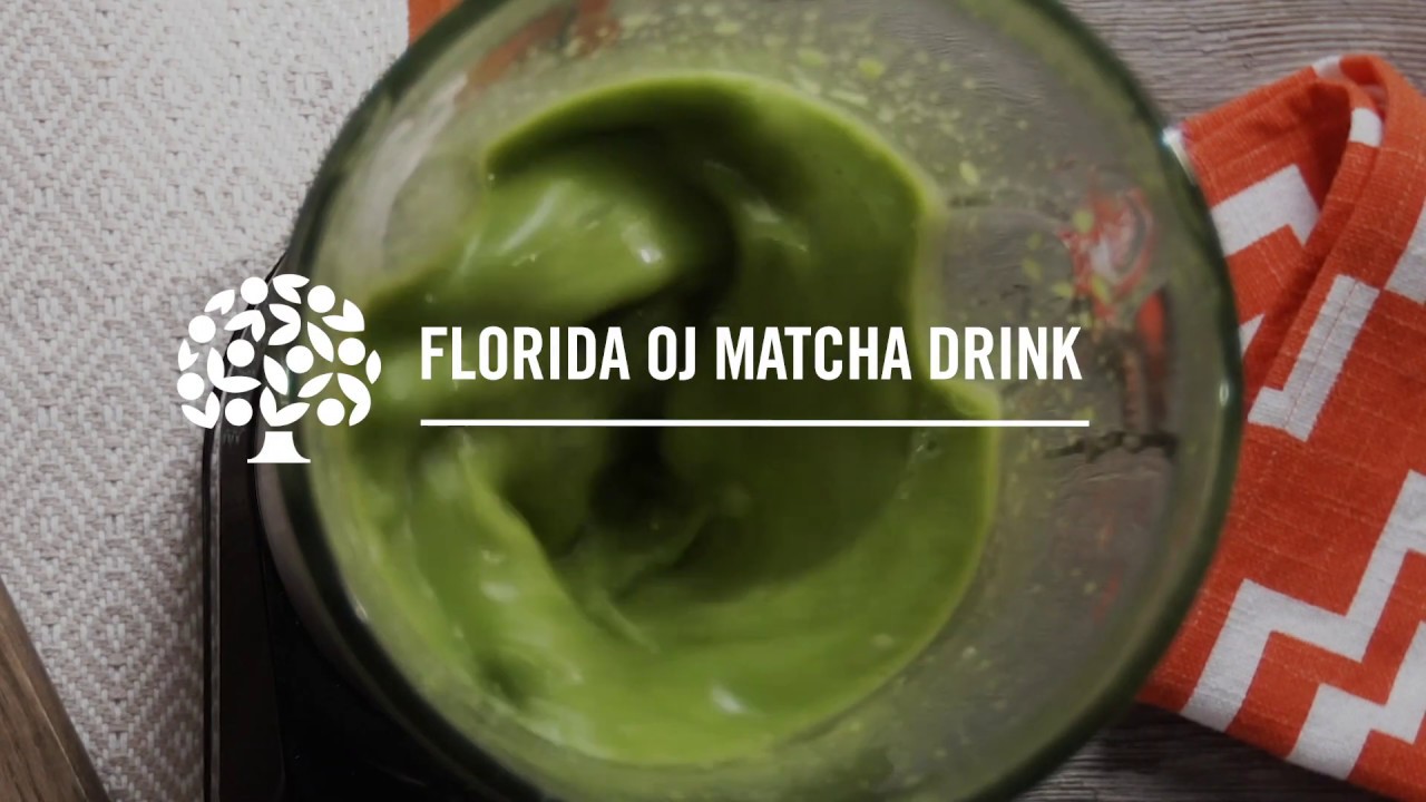Florida OJ Matcha Drink - YouTube