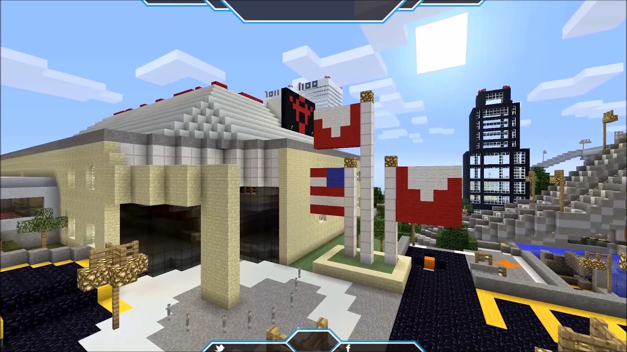 Toyota Center in Minecraft (Houston Rockets)NBA - YouTube