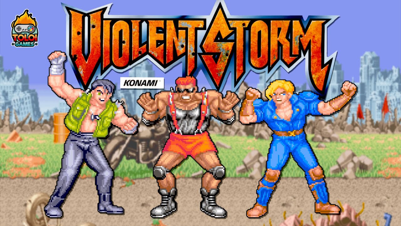 Violent Storm [Arcade] Gameplay até zerar! - YouTube