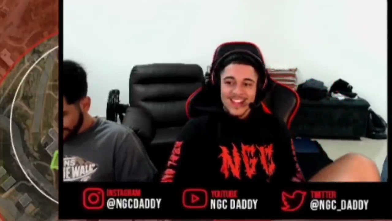 MELHORES MOMENTOS da LIVE do NGC DADDY TENTE NÃO RIR - YouTube