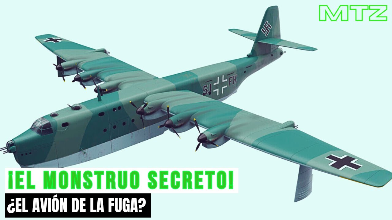 EL AVIÓN MÁS GRANDE DE LA HISTORIA | El SECRETO DE HITLER QUE NADIE ...