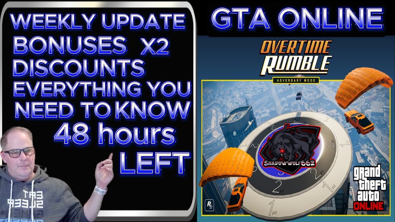 48 Hours for Double $ & RP GTA Online Weekly Update Breakdown Aug 8th ...