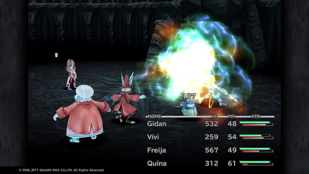 FINAL FANTASY IX Shogun Beatrix epic boss fight - YouTube