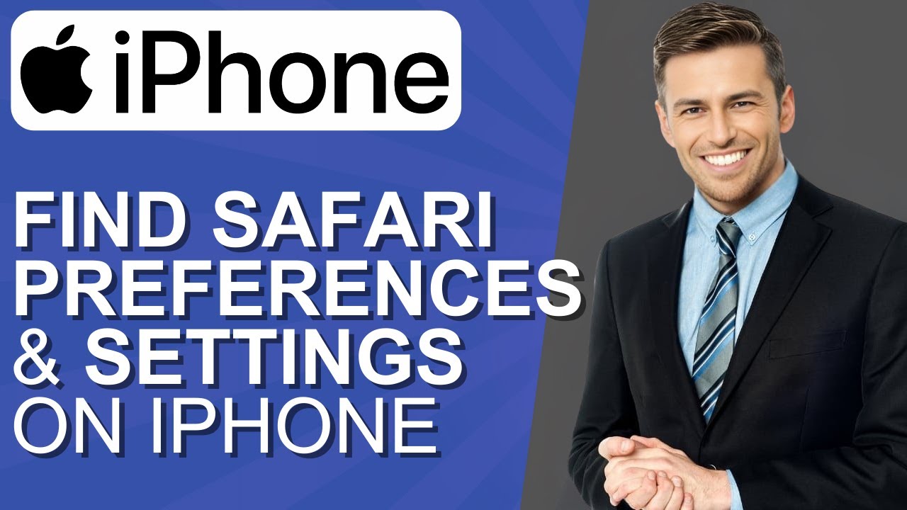 How To Find Safari Preferences And Settings On iPhone - YouTube