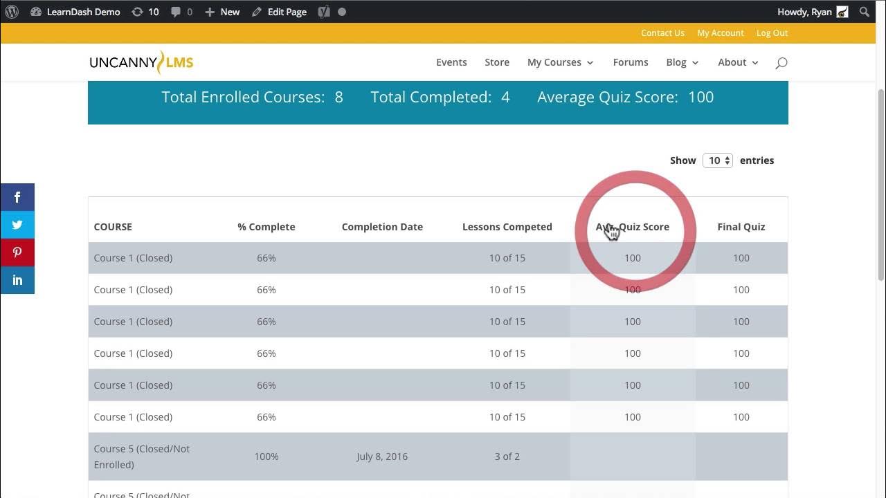 LearnDash Transcripts - YouTube