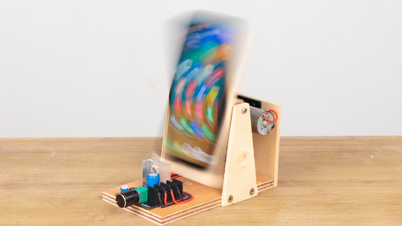 DIY Step Count Cheater Mobile Phone Holder - YouTube