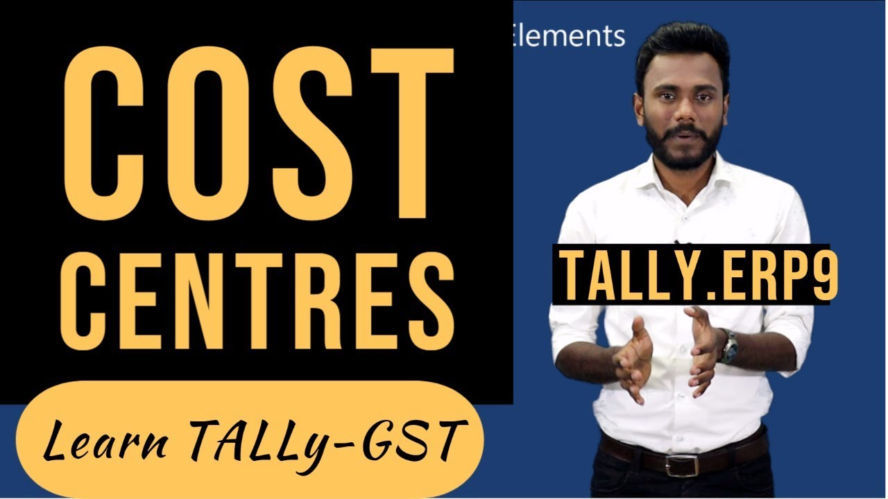 Cost Centres In Tally ERP9 I Vedanta Educational Academy YouTube Cost Centres In Tally ERP9 I Vedanta Educational Academy YouTube