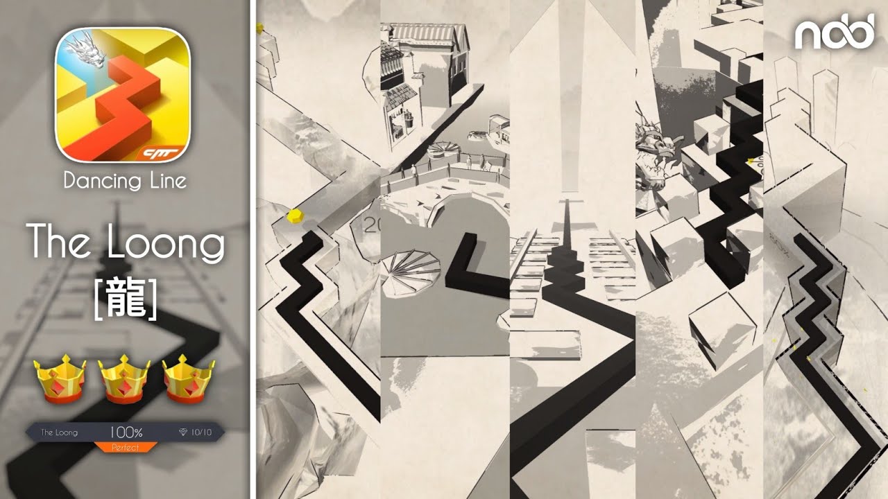 Dancing Line - The Loong [龍] - YouTube