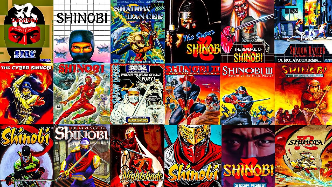 The Evolution of SHINOBI Games (1987-2025) - YouTube