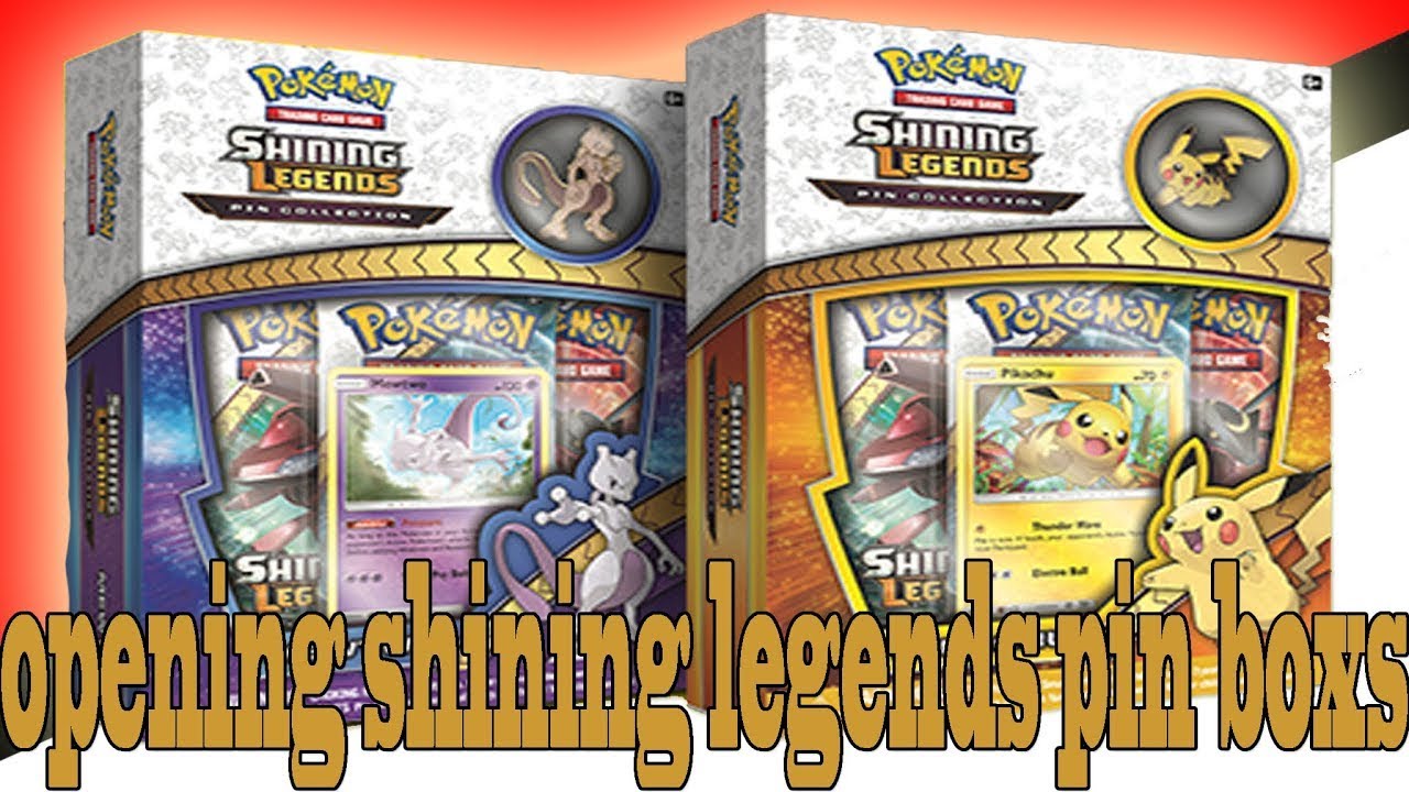 Opening Shining Legends Pin Boxes - YouTube