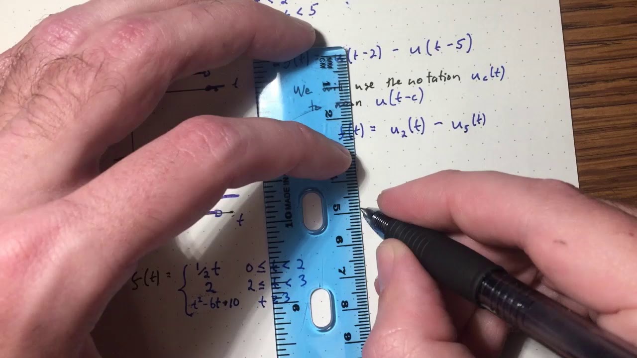 Lecture 24 - Discontinuous forcing functions - YouTube