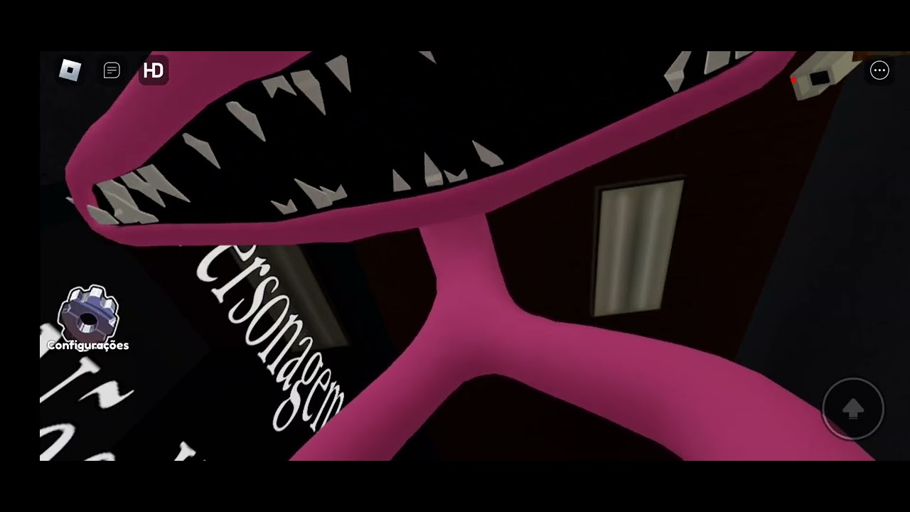 Pink jumpscare Rainbow friends ODD world - YouTube