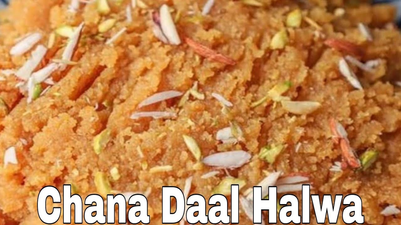Chana ki Daal ka Halva l How to make Classic pakistani chickpea halwa ...