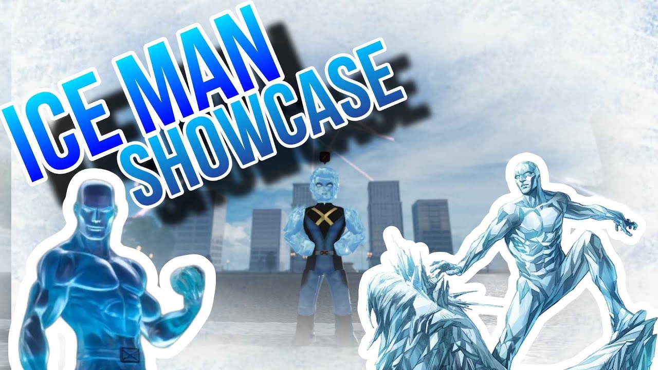 ICE MAN SHOWCASE / UPDATE | MARVEL INFINITY | ROBLOX - YouTube