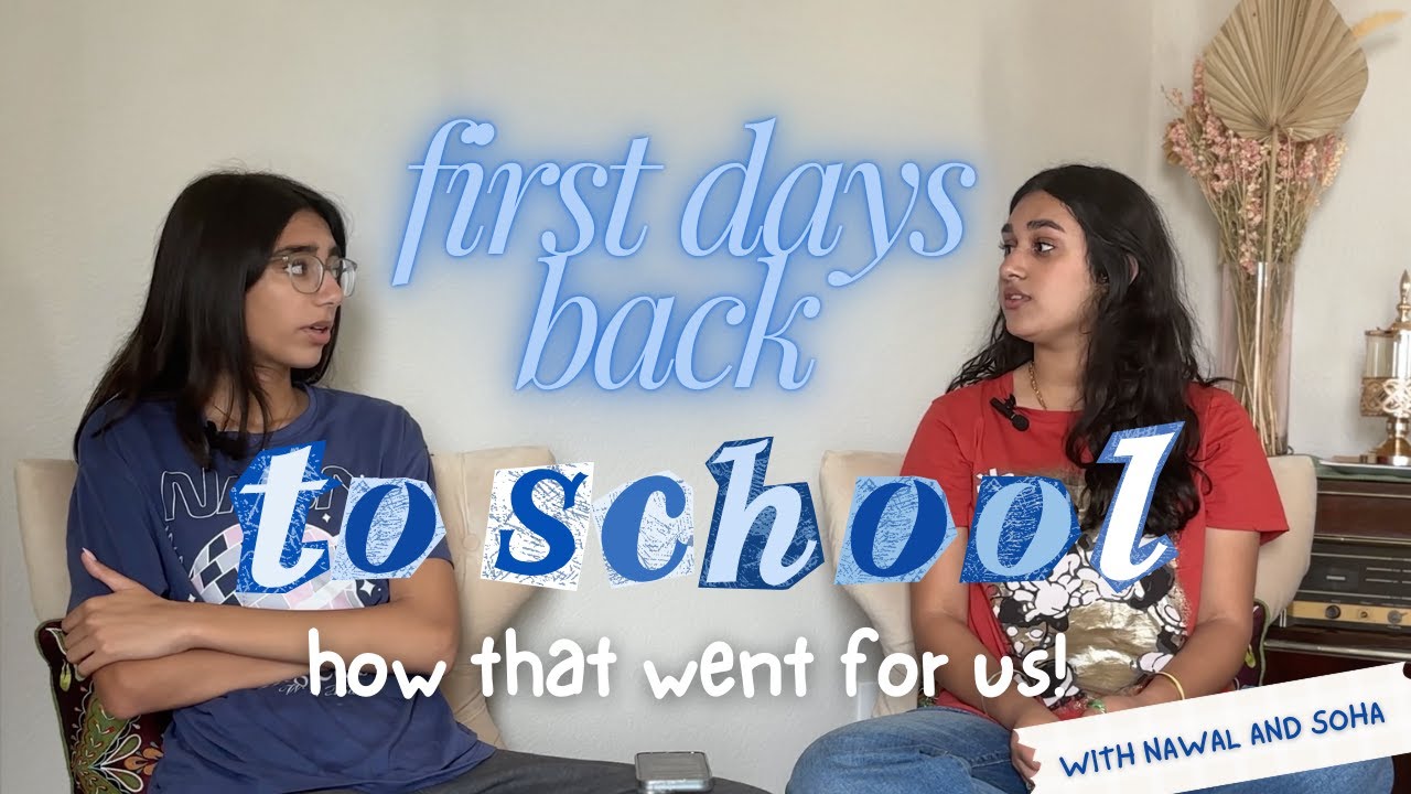 first days back to school: how that went for us - YouTube
