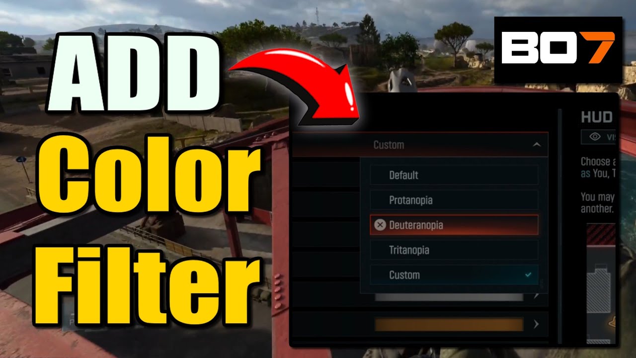 How to Add Color Filter to Icons & Players in COD Black Ops 7 (Best ...